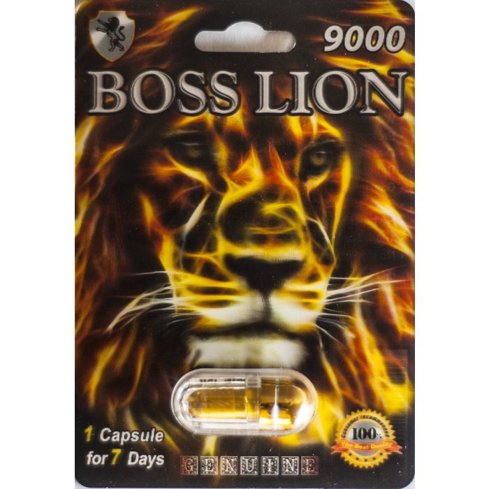 Boss Lion 9000 Male Sexual Enhancer Pill