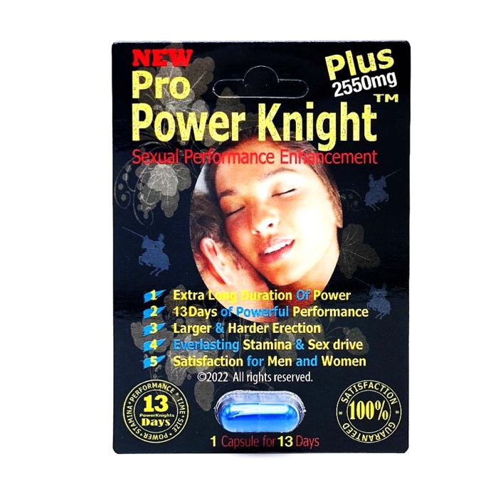 New Pro Power Plus Knight Stamina Enhancer Pill